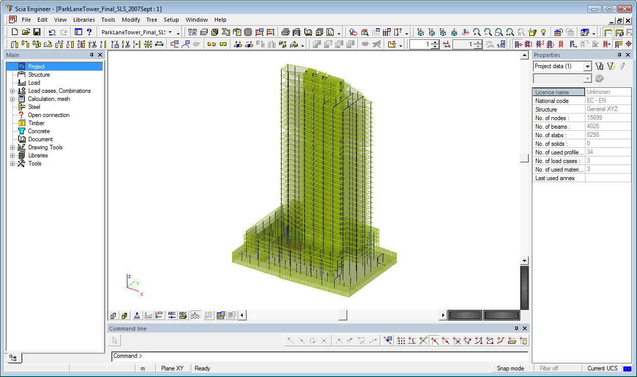 Interface with ETABS
