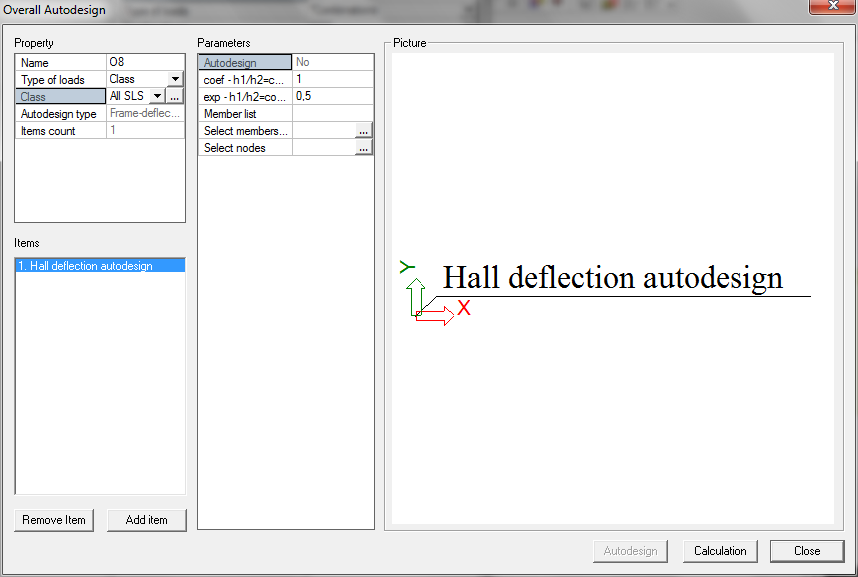Frame deflection design