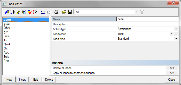 Step 3: Assign Load cases to the Load groups