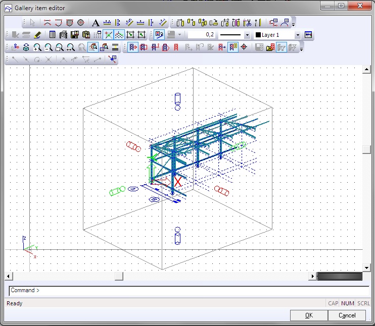 Adjusting the clipping box by mouse