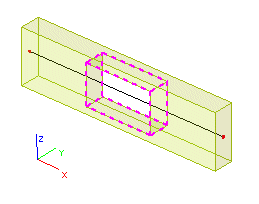 Opening in webs of beams