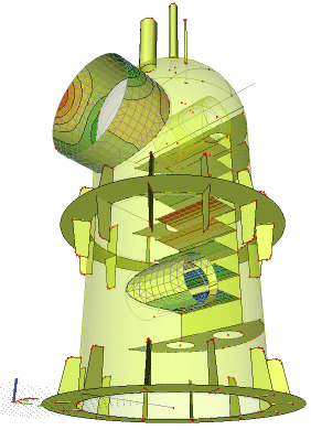 Intersection of two shells