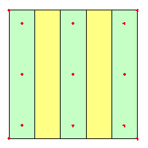 Defining a new redistribution strip