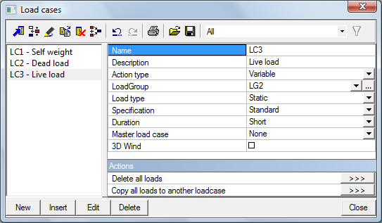 Load Cases and Load Groups