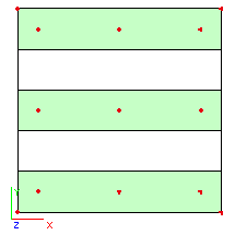 Defining a new redistribution strip