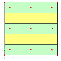 Defining a new redistribution strip
