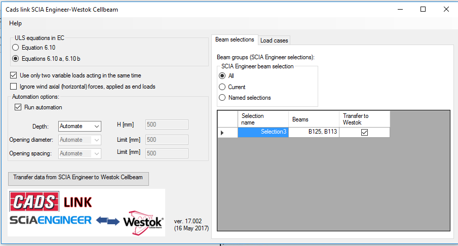 Westok Cellbeam link