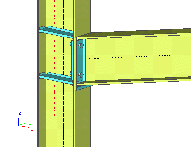 Frame bolted and welded connections