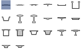 Bridge cross-sections