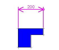 Dimension lines