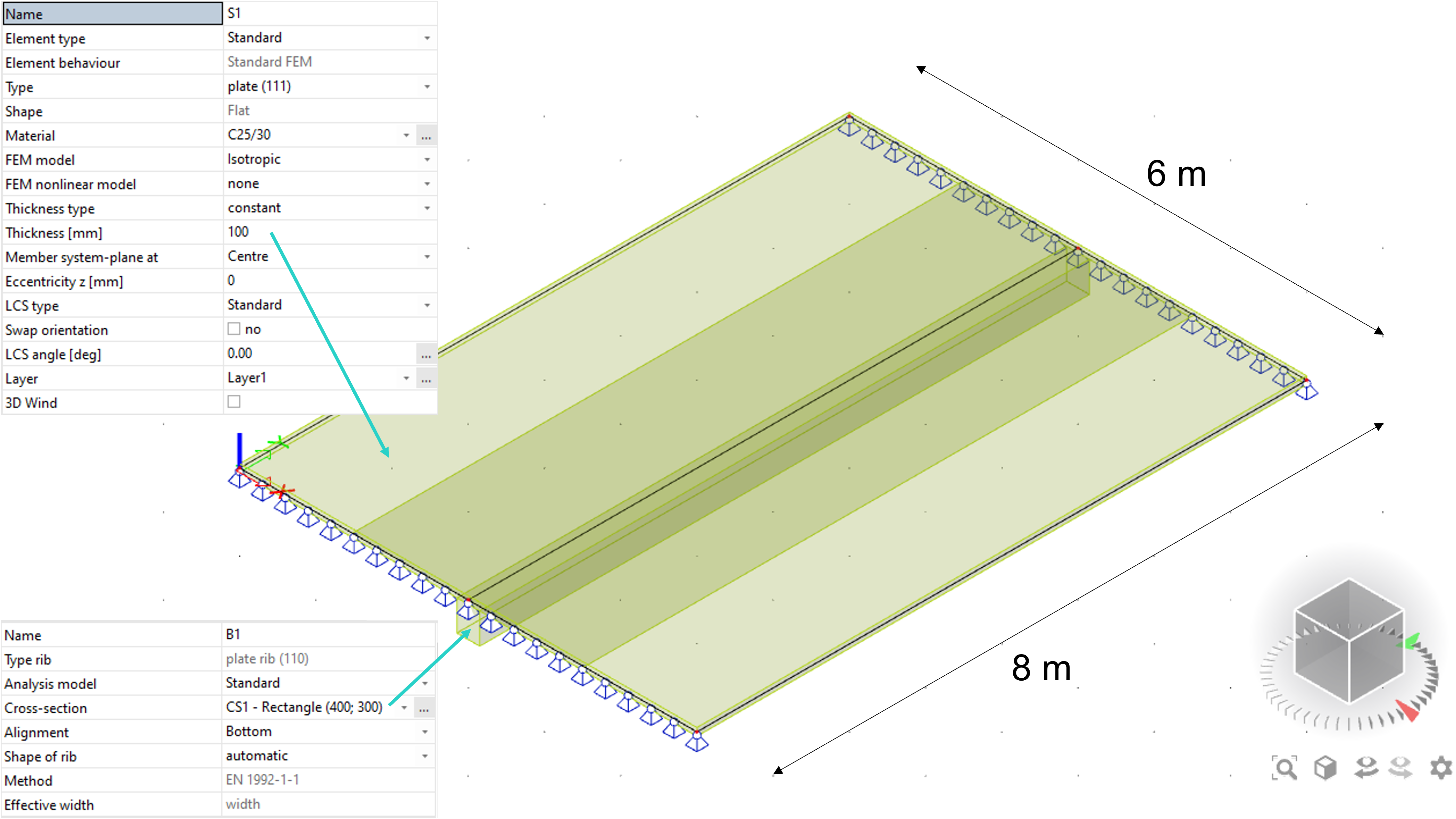 FEM model differences
