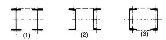 Battened compression members