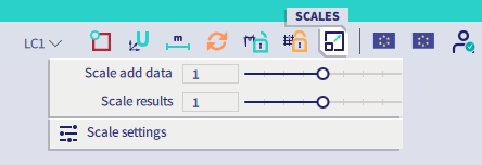 Adjusting the scales